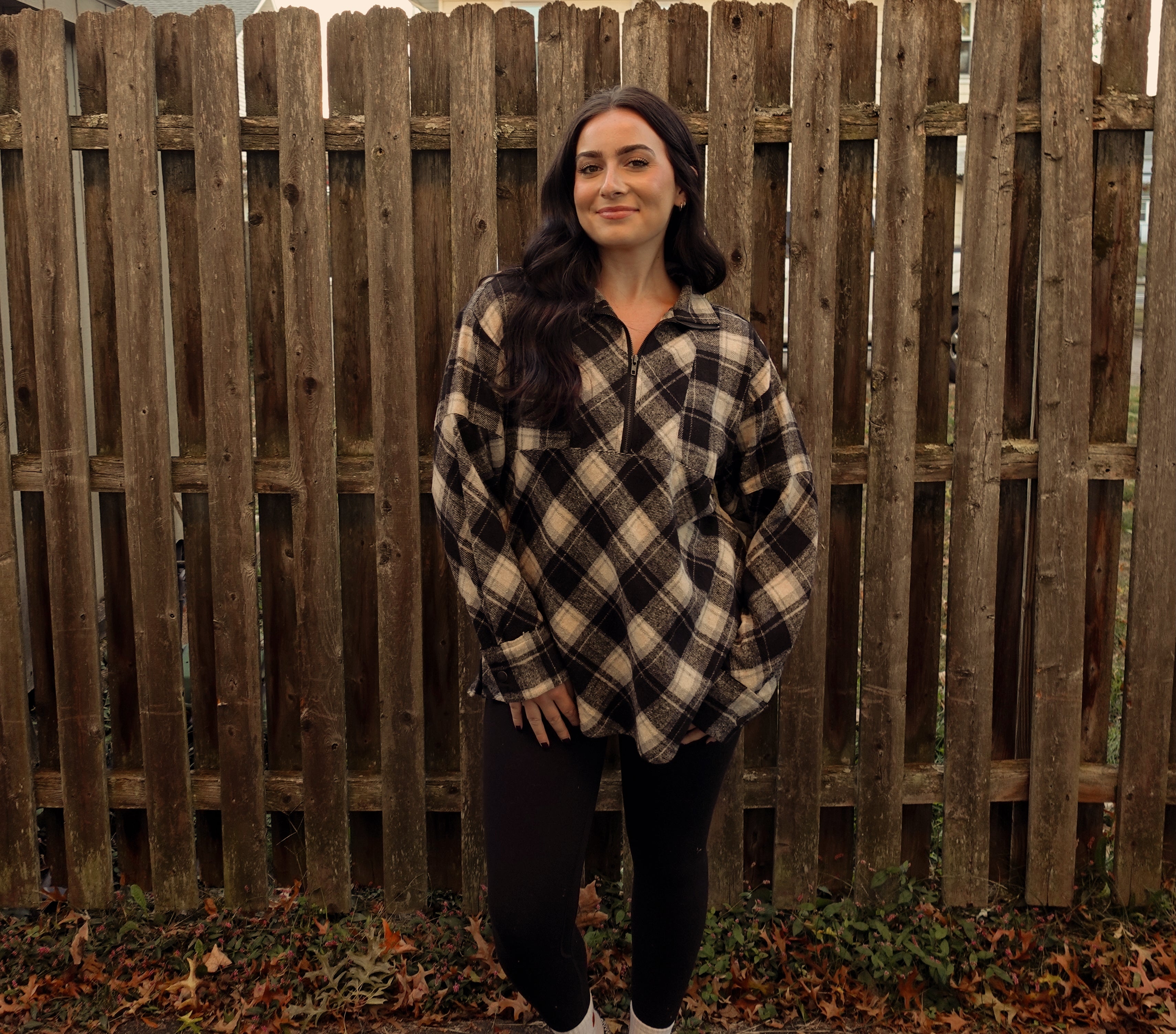 Flannel Quarter Zip – Spring & Somer